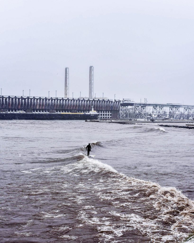 Lake Superior Surfing in Marquette Photo | EZMoments Photo